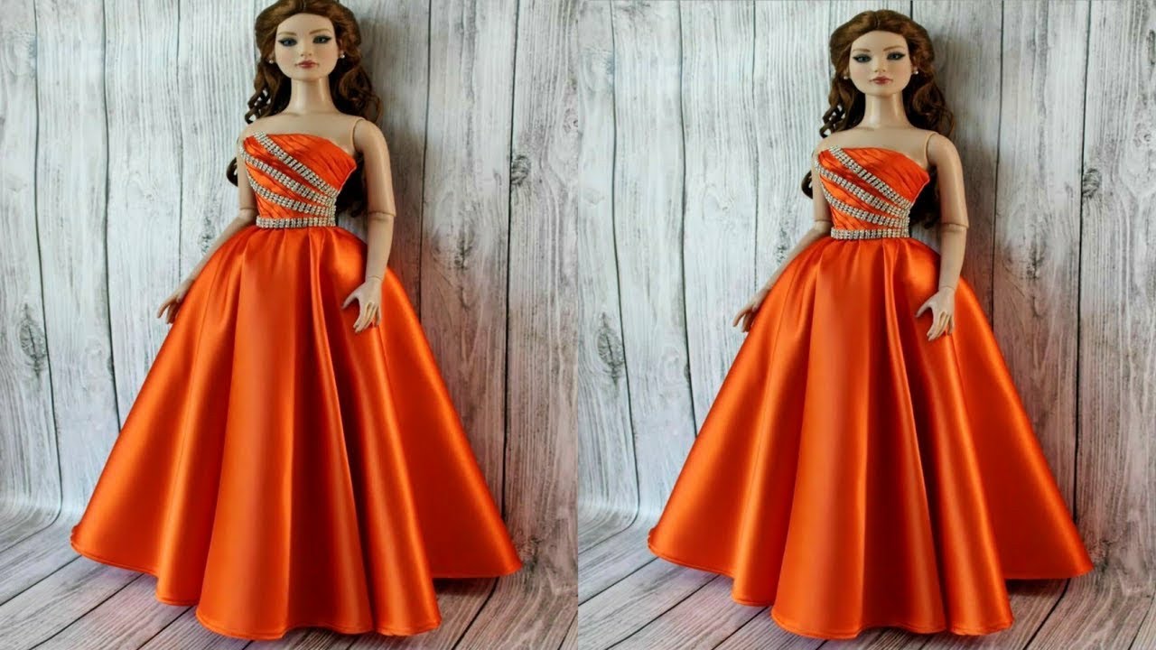 Barbie Transformation Makeover Tutorial~makeup~bathing~dressmeup😍👗