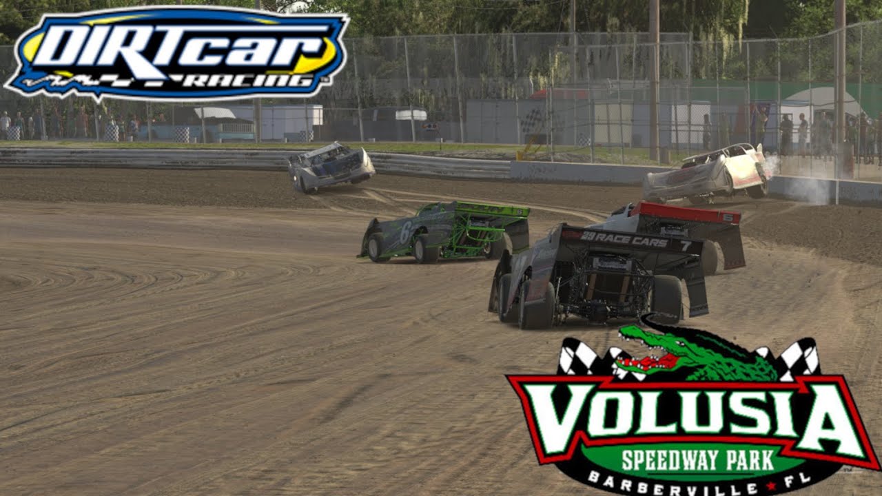 Limited Late Model 'Top 5'-Volusia Speedway-iRacing Dirt - YouTube