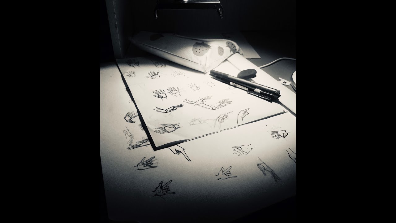 Vẽ tay anime đơn giản - How to draw anime hand in simple ways - YouTube