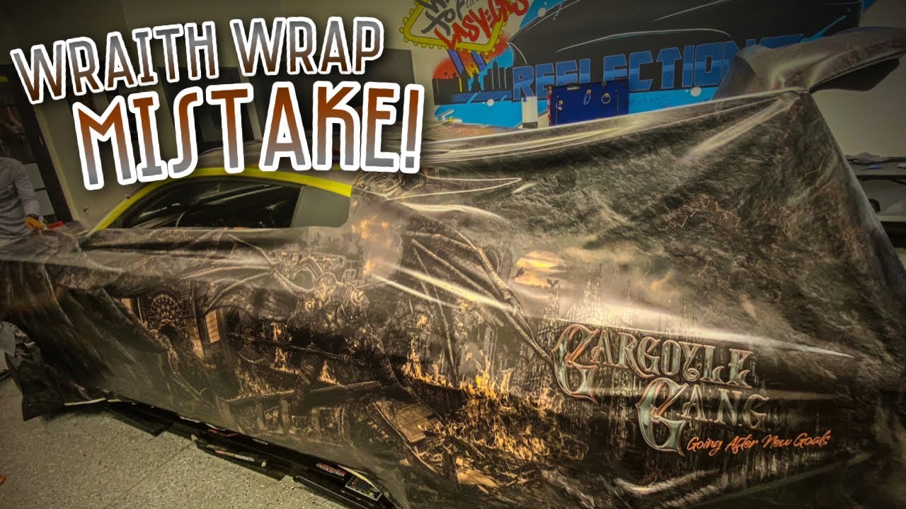 INSANE ROLLS-ROYCE WRAITH WRAP!!! Ft . @TallGuyCarReviews - YouTube