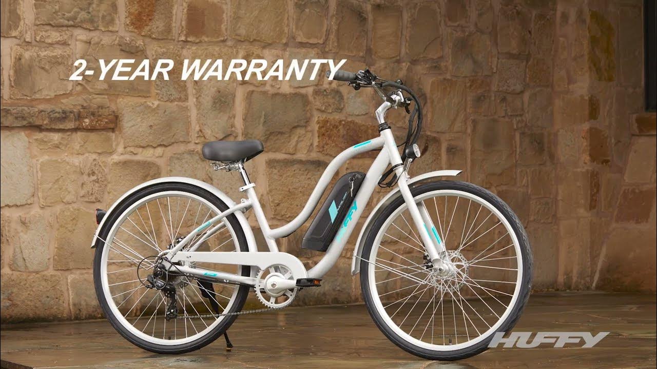 27.5 inch Everett Women's Comfort E Bike | Huffy - YouTube