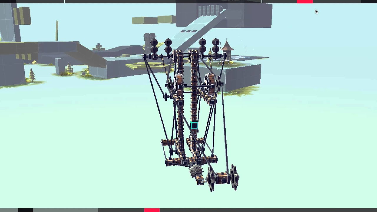 Besiege - Free-Arm Trebuchet - YouTube