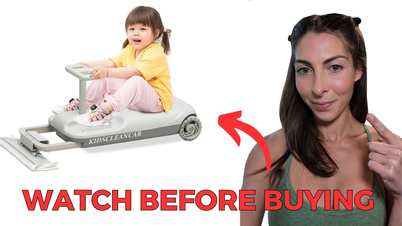 Honest Review: Portable Go Kart for Cleaning Kidscleancar - YouTube