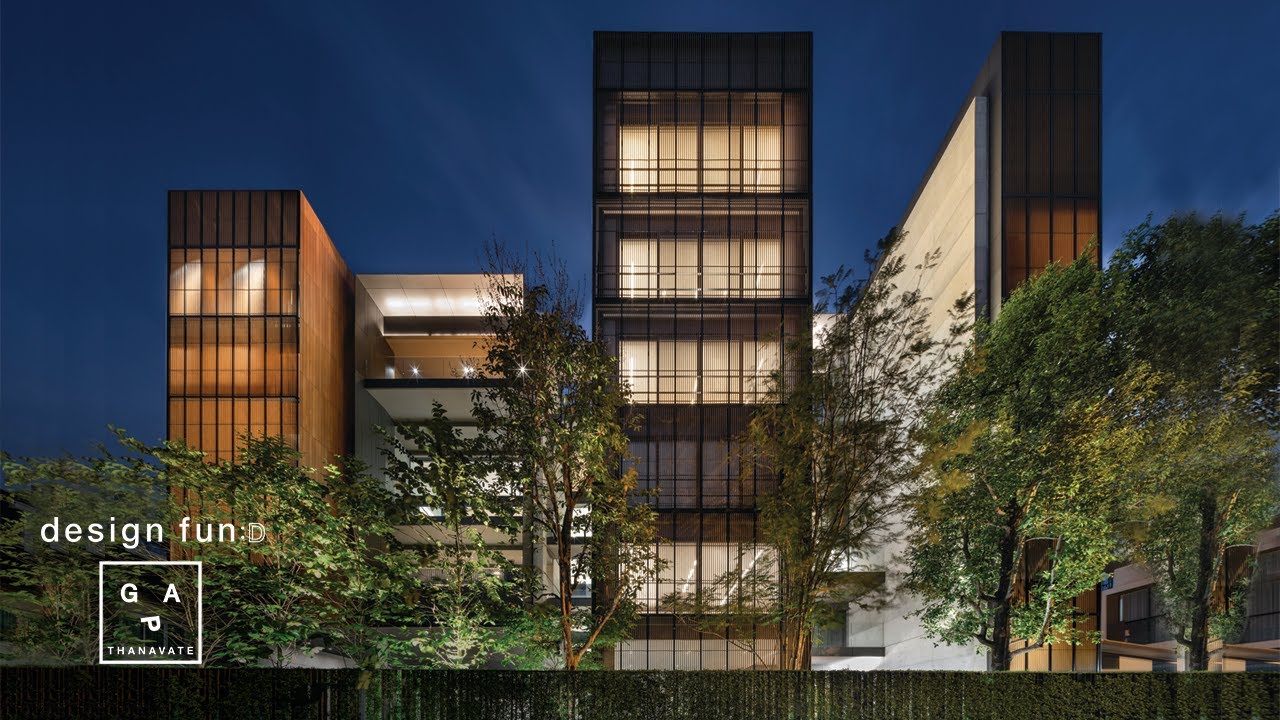Urban Barcode House by A49HD: บ้าน6,000ตร.ม.กับลิฟต์จอดรถSupercarกลาง ...