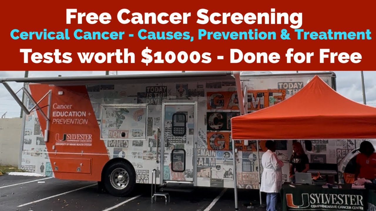 Free Cancer Screening in Miami - Cervical Cancer free testing ...