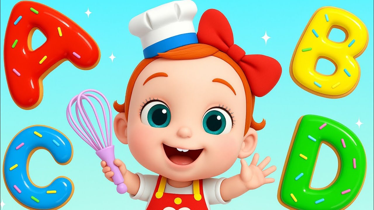 Baking ABCD Cookies Song | ABC Song | Learn ABC Alphabet | Kids Songs ...