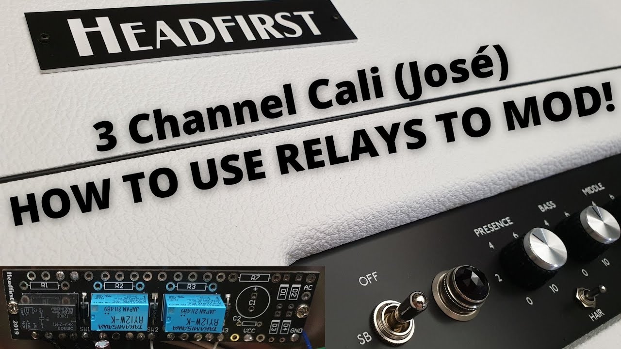 3 Channel Headfirst Cali (José) - HOW TO USE RELAYS TO MOD! - YouTube