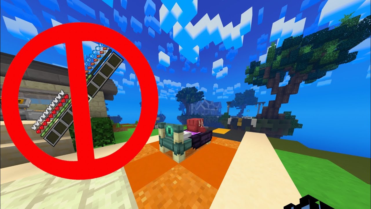 Minecraft bedwars without HUD (hardest challenge ever!) - YouTube