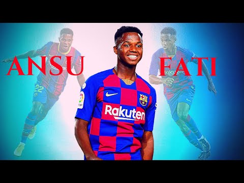 barcelona'nın genç yıldızı ansu fati 2020 Golleri ansu fati skills
