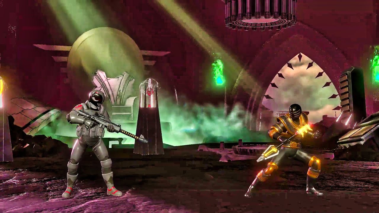 Power Rangers Battle For The Grid | Mastodon Sentry vs Trey of Triforia ...