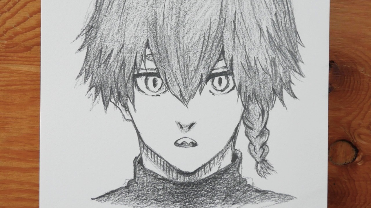 Easy Drawing😀Step by Step | Kurona! ⚽Blue Lock - YouTube