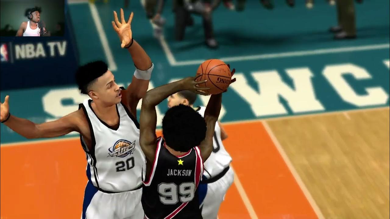 Playing NBA 2K 18 on Xbox 360 (Part 2) - YouTube