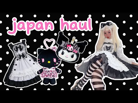 huge kawaii japan haul ♡ sanrio, lolita fashion & more!