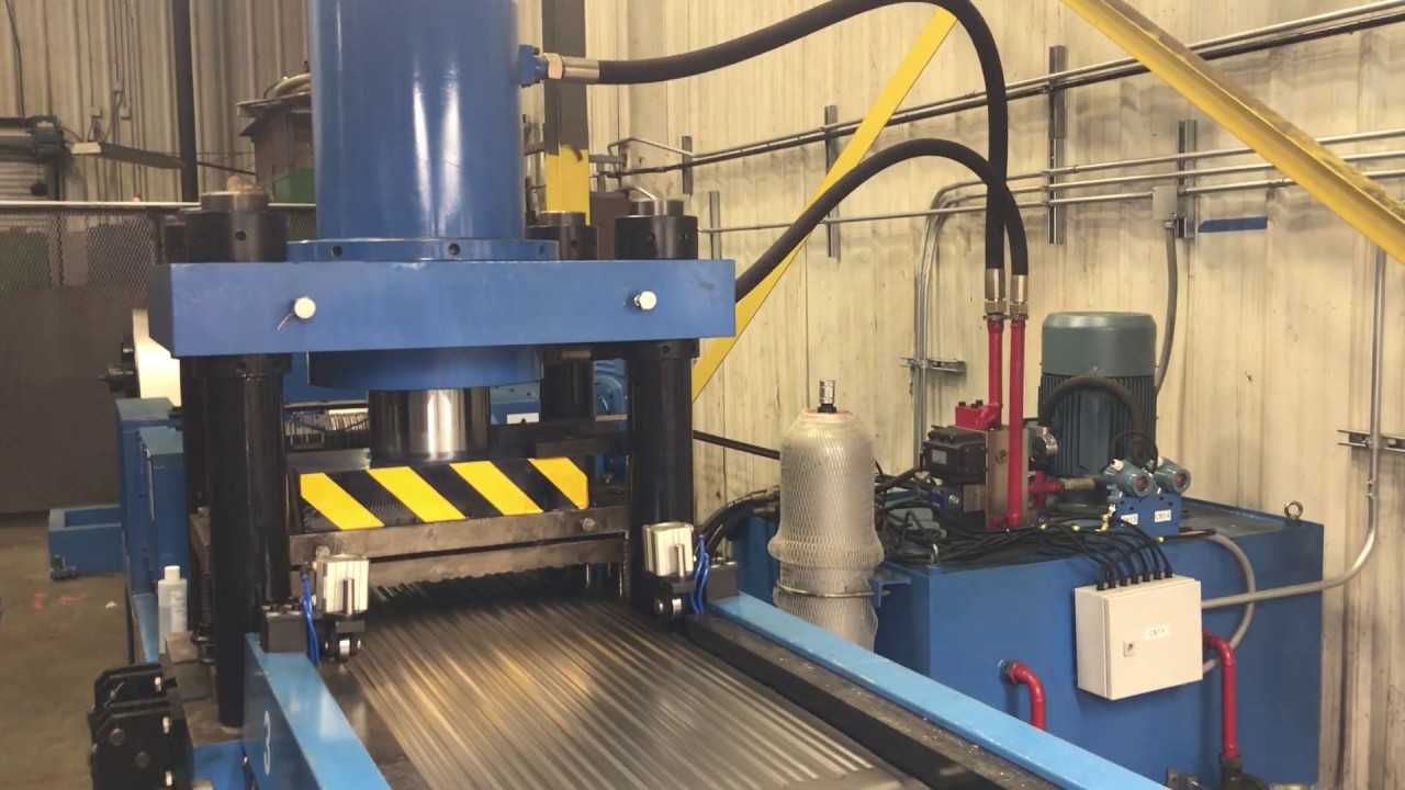 Fully Automatic Transformer Radiator Production Line - Roll forming and ...