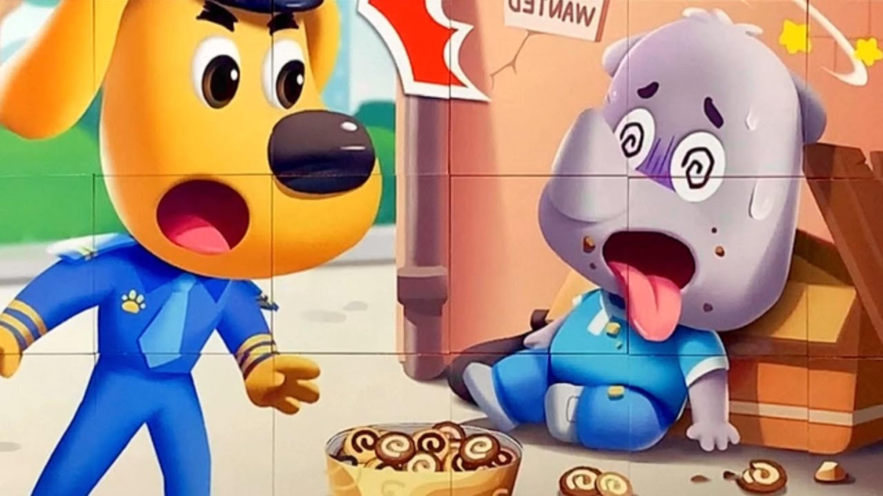 Don't Eat Food From Strangers | Sheriff Labrador | Puzzle for kids and ...