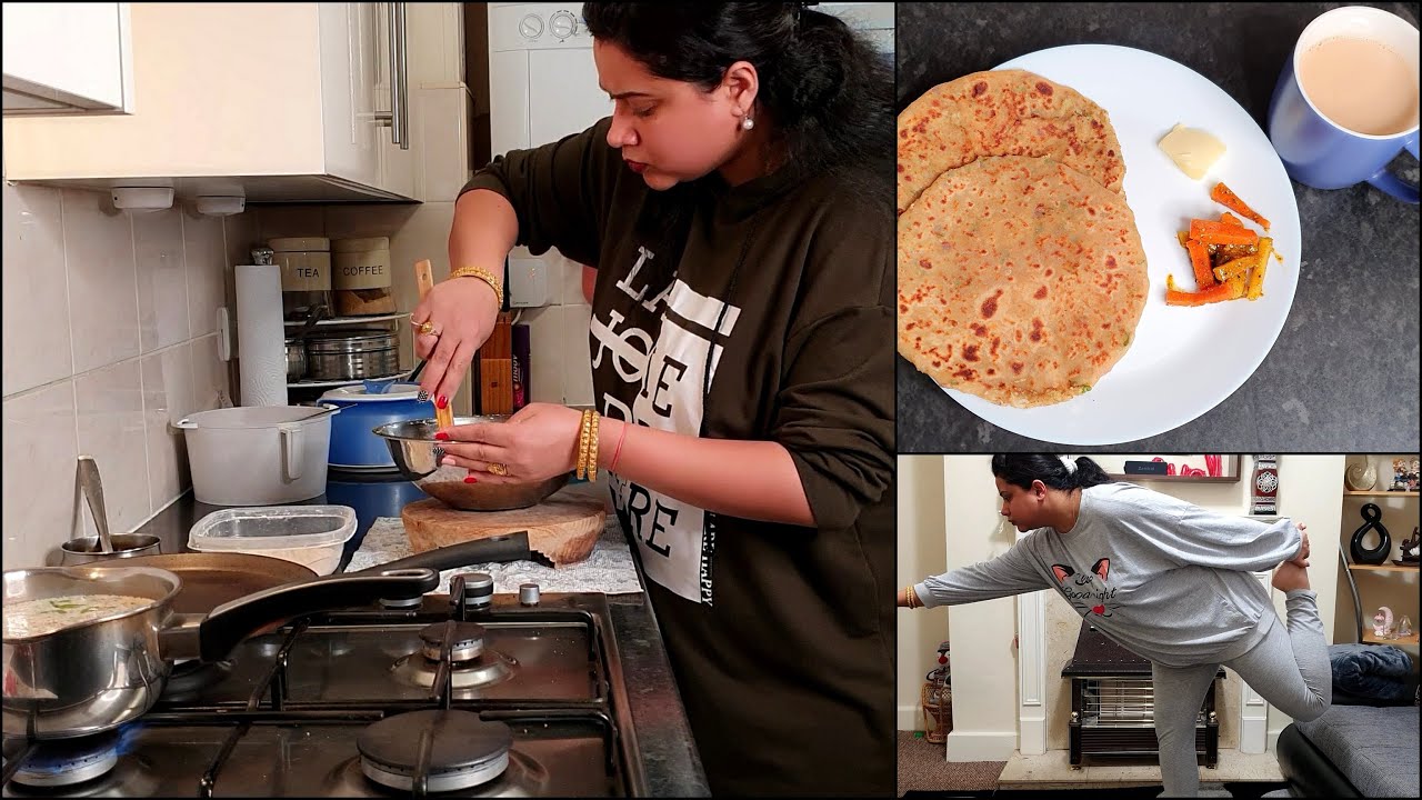 Indian Mom's 6am to 12pm Busy Routine | My Morning Yoga & Meditation ...