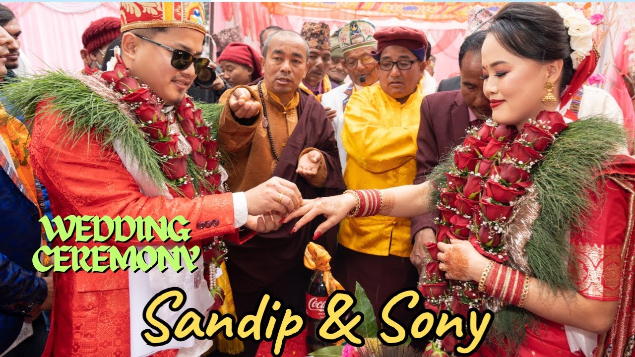 Tamang Traditional Wedding Videos 2024 | Sandip Waiba weds Sony Moktan ...