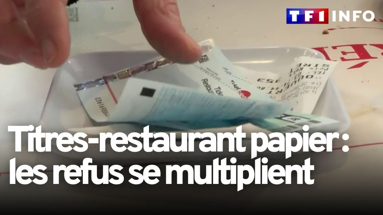 Titres-restaurants : certains restaurateurs refusent désormais les ...