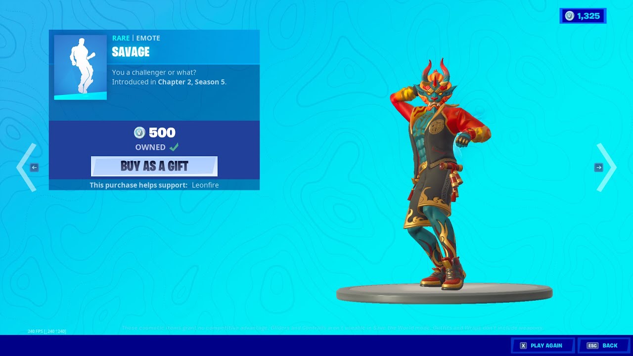 NEW TIK TOK “Savage” Emote in Fortnite! Fortnite Item Shop December 26 ...