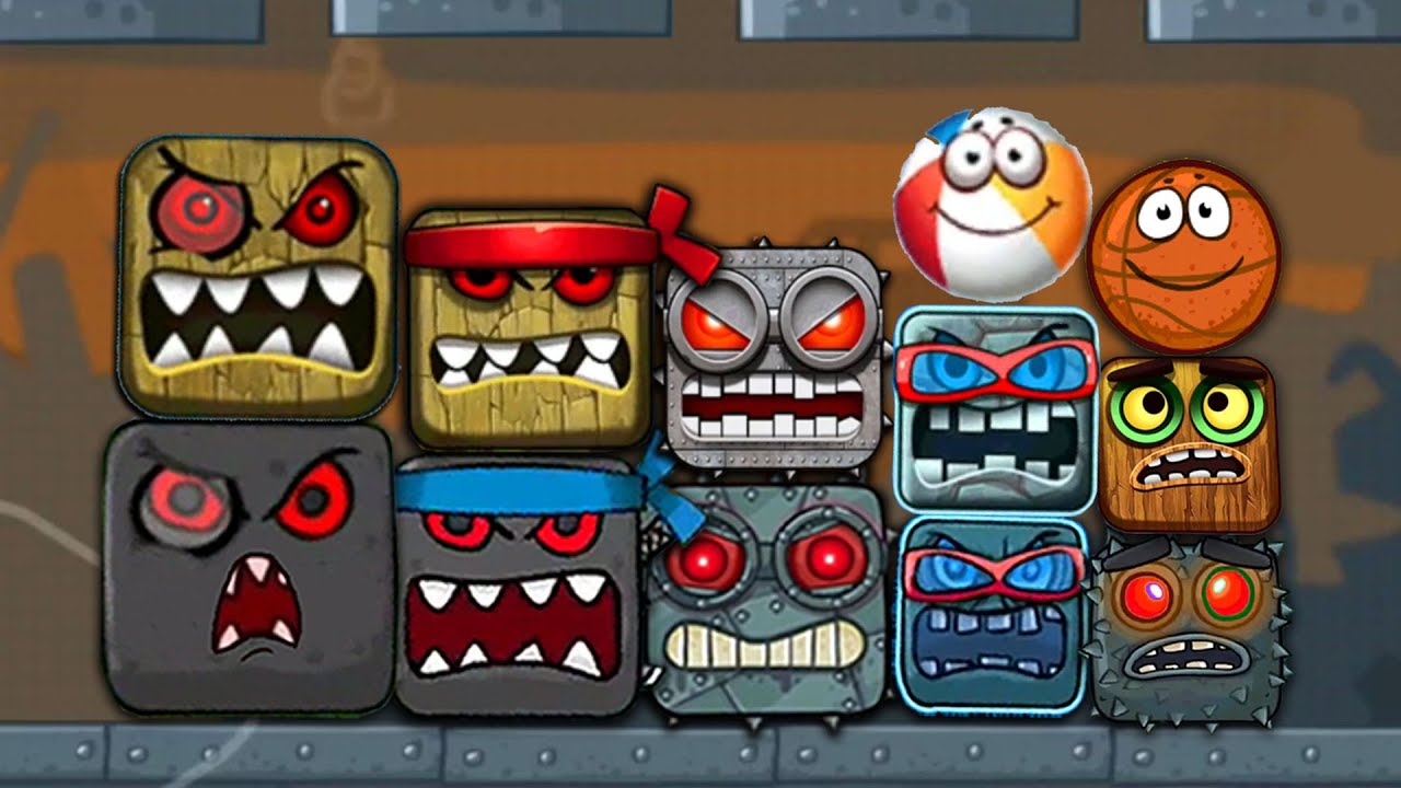 Ball Friend New Ball vs Basket Ball | Beating All Bossess | End Game ...