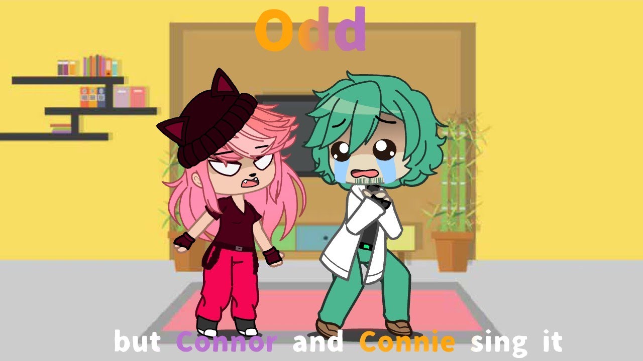 You're a.. strange one aren't you?| FNF Odd but Connie and Connor sing ...