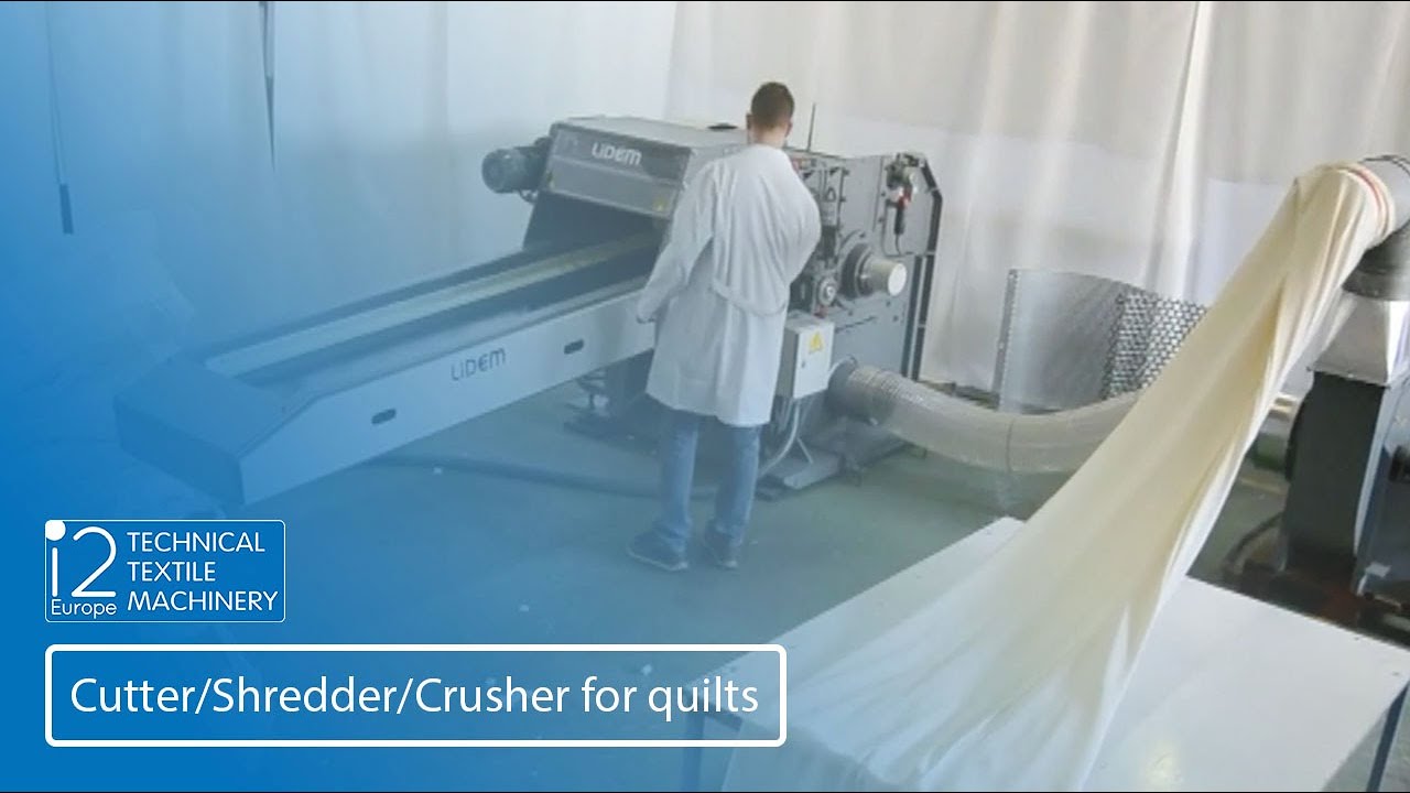 Cutter/Shredder/Crusher For Quilts, Foams, Latex, Memory Foam and ...