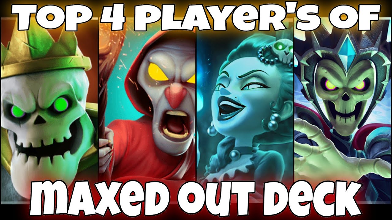 Castle Crush | MAXED OUT with SKULL KING & QUEEN 👑 Maxed Out Troops ...