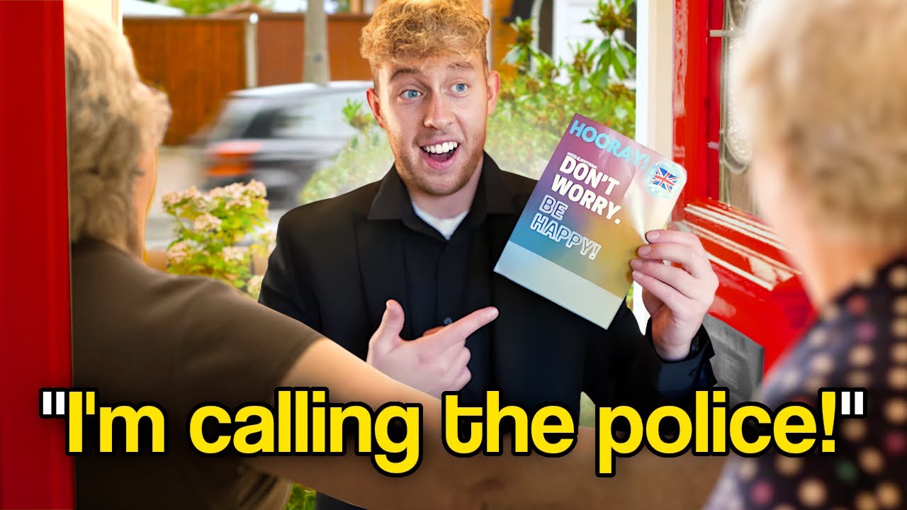 Asking Strangers To Vote For A FAKE Political Party! - YouTube