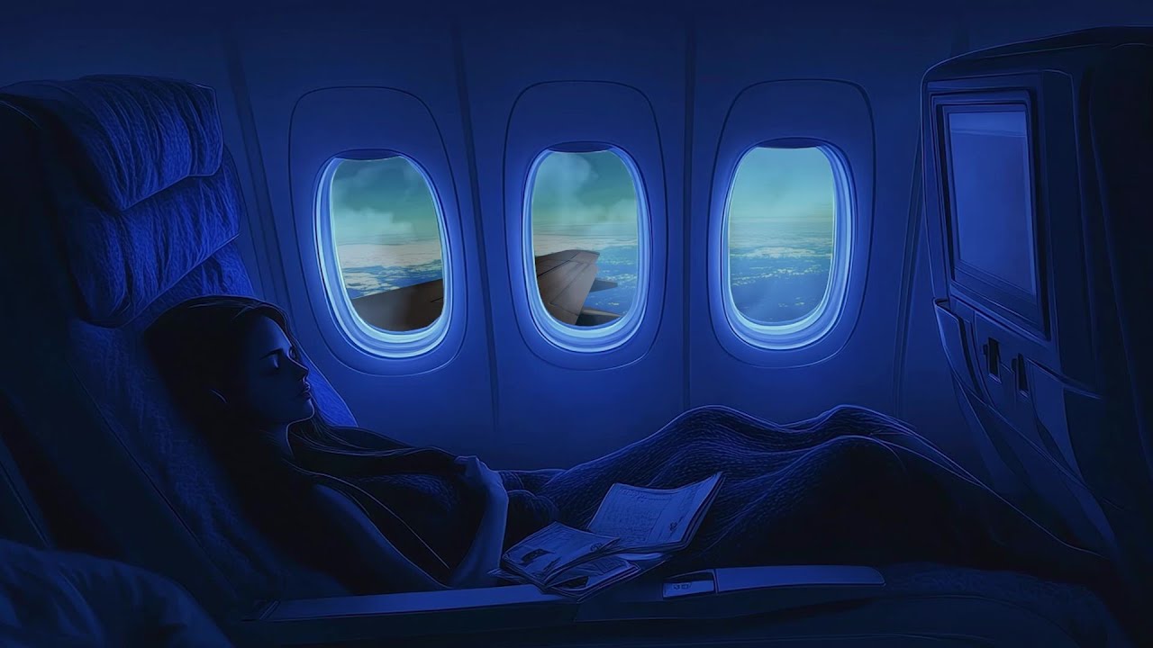 Heavenly Tranquility: Cozy Cabin & Calming Flight Sounds for Ultimate ...