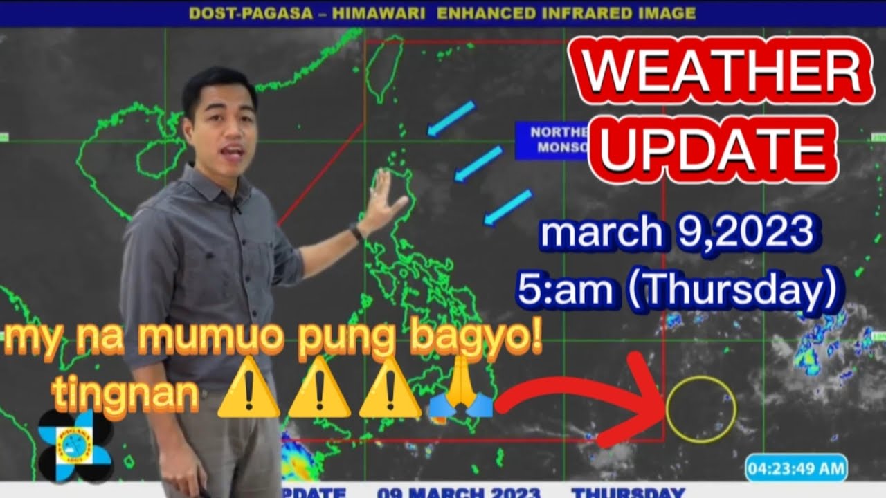 weather update today March 9,2023 5:am (Thursday) - YouTube
