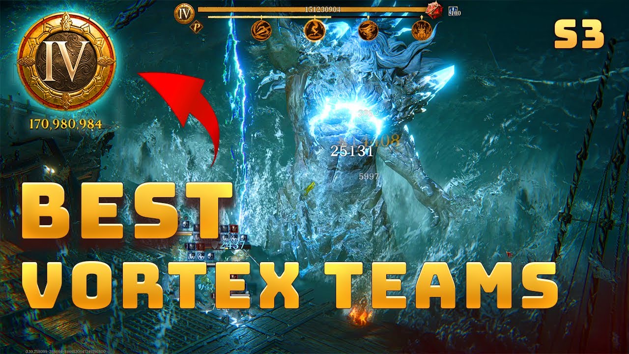 BEST VORTEX TEAMS - Ranking 1 to 17 S3 - Dragonheir: Silent Gods - YouTube