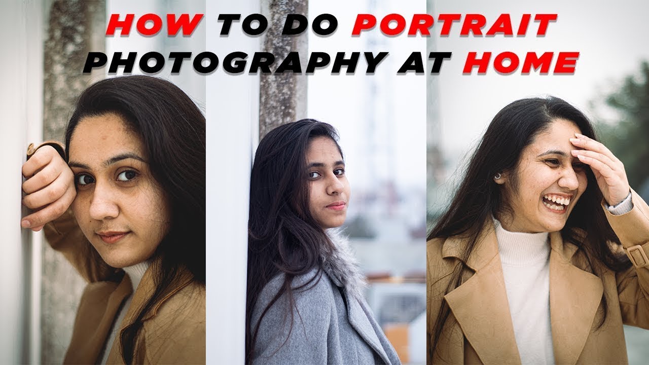 How to Do Portrait Photography at Home - YouTube