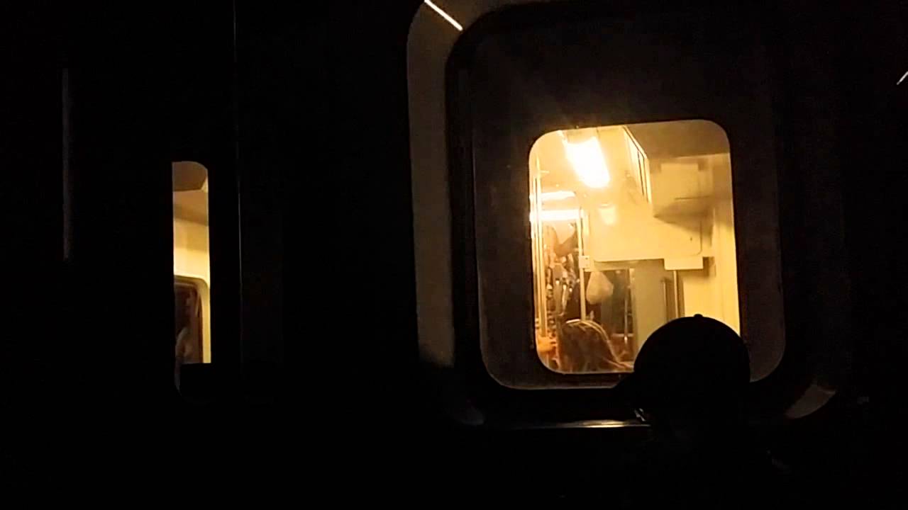 All aboard the Sydney Trains Ghost Train- Riding in a pitch black ...