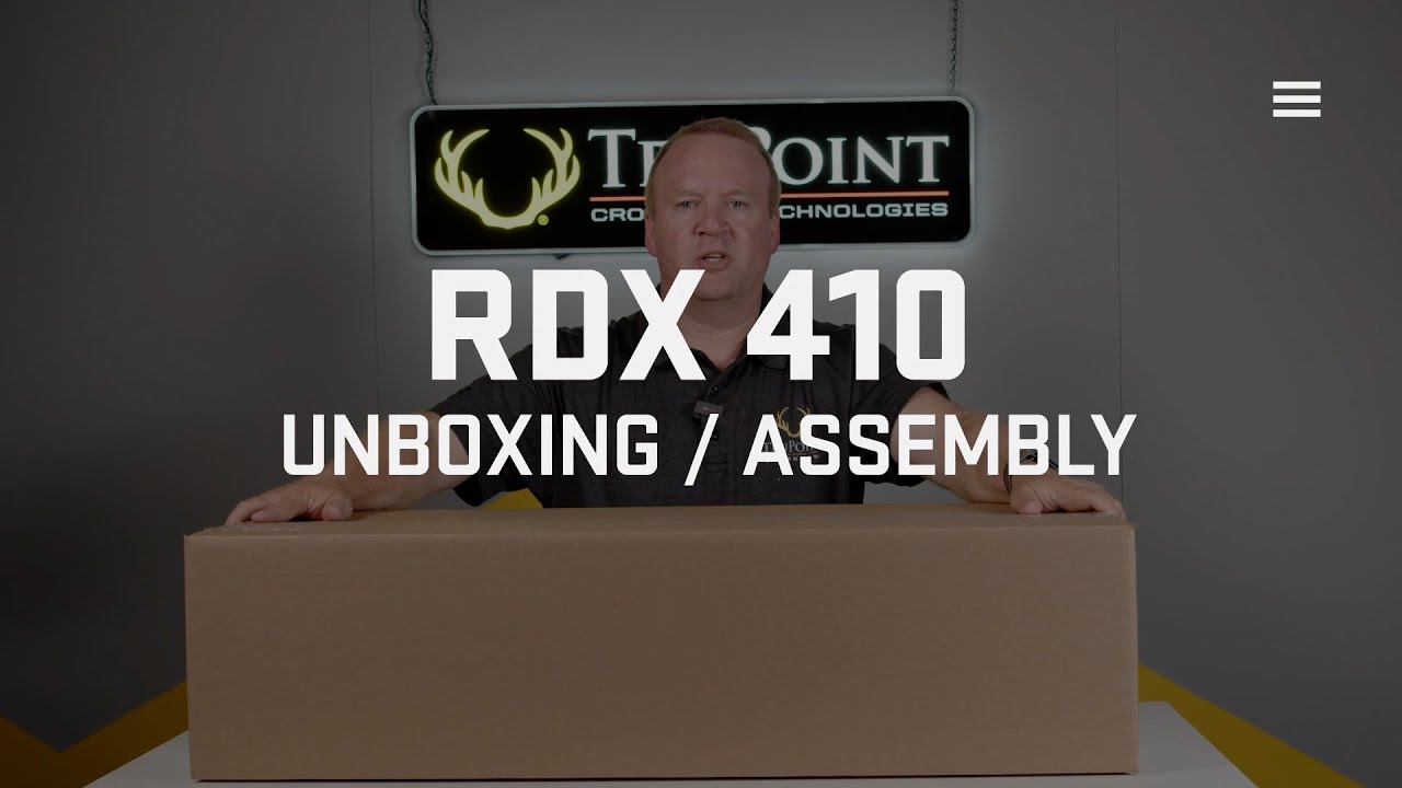 Wicked Ridge RDX 410 Crossbow Unboxing and Assembly | TenPoint ...