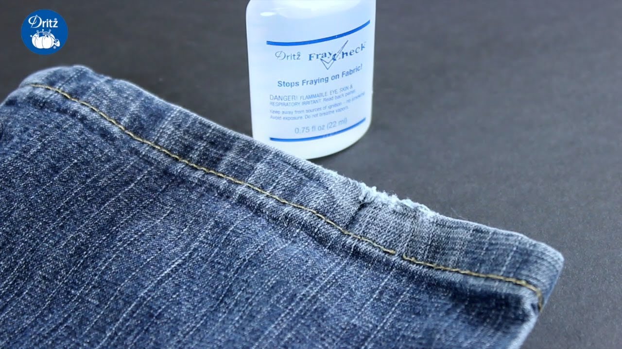 How To Use Dritz Fray Check - YouTube