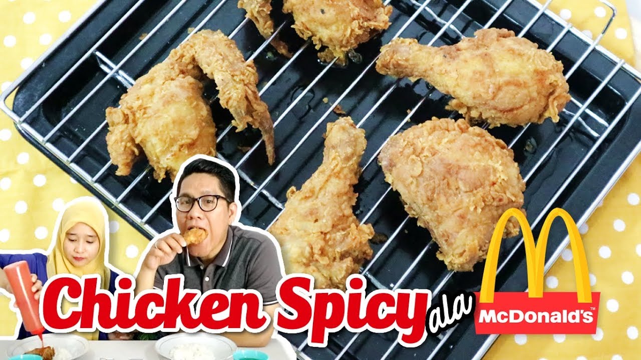 RESEP CHICKEN CRISPY SPICY MCD ALA DAPUR ADIS - YouTube