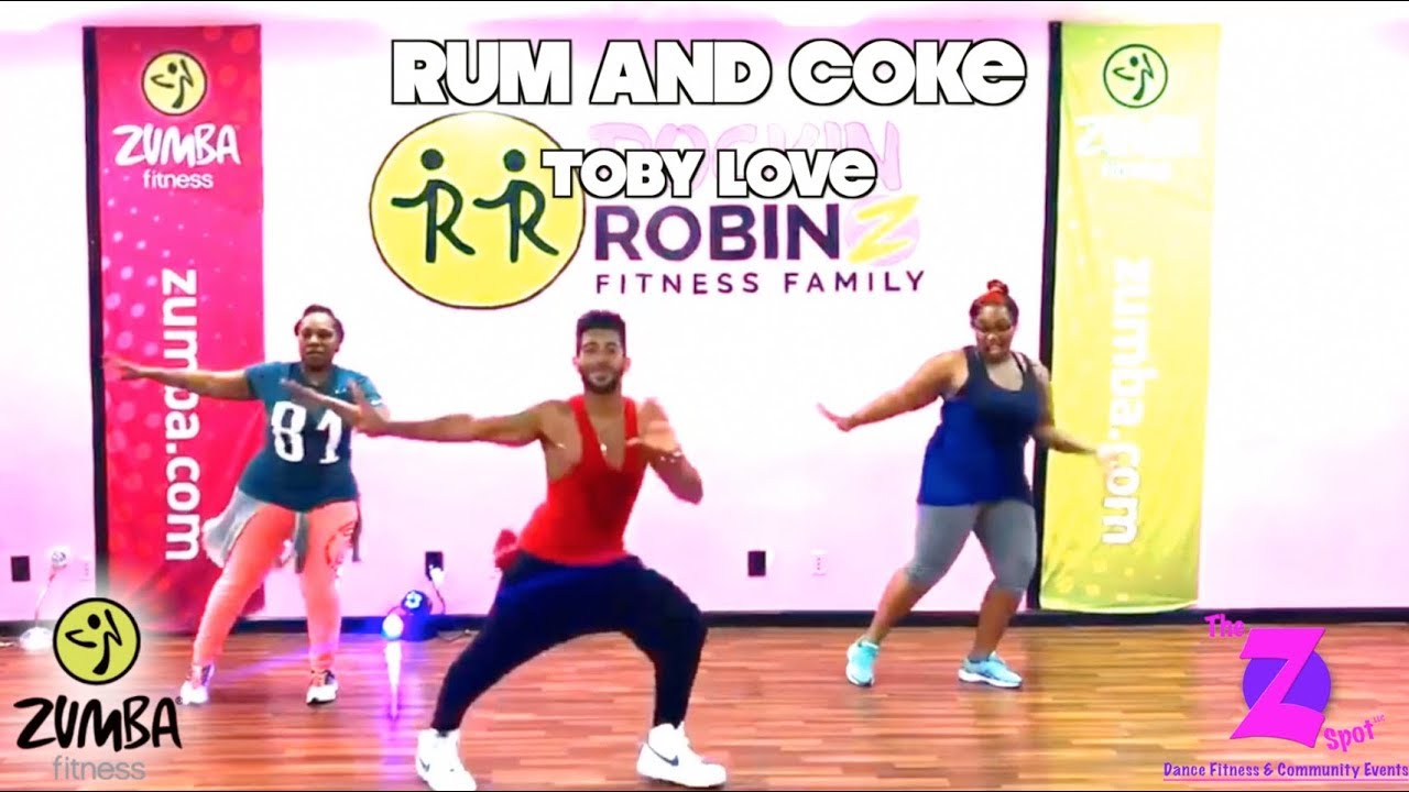 Rum and Coke - Toby Love - [Zumba Fitness] - Travis Algarin - YouTube