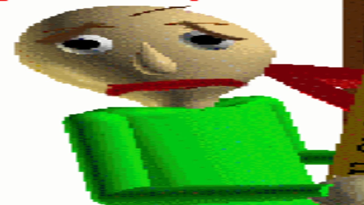 BaldI Is SAD | Baldi's Basics MOD - YouTube