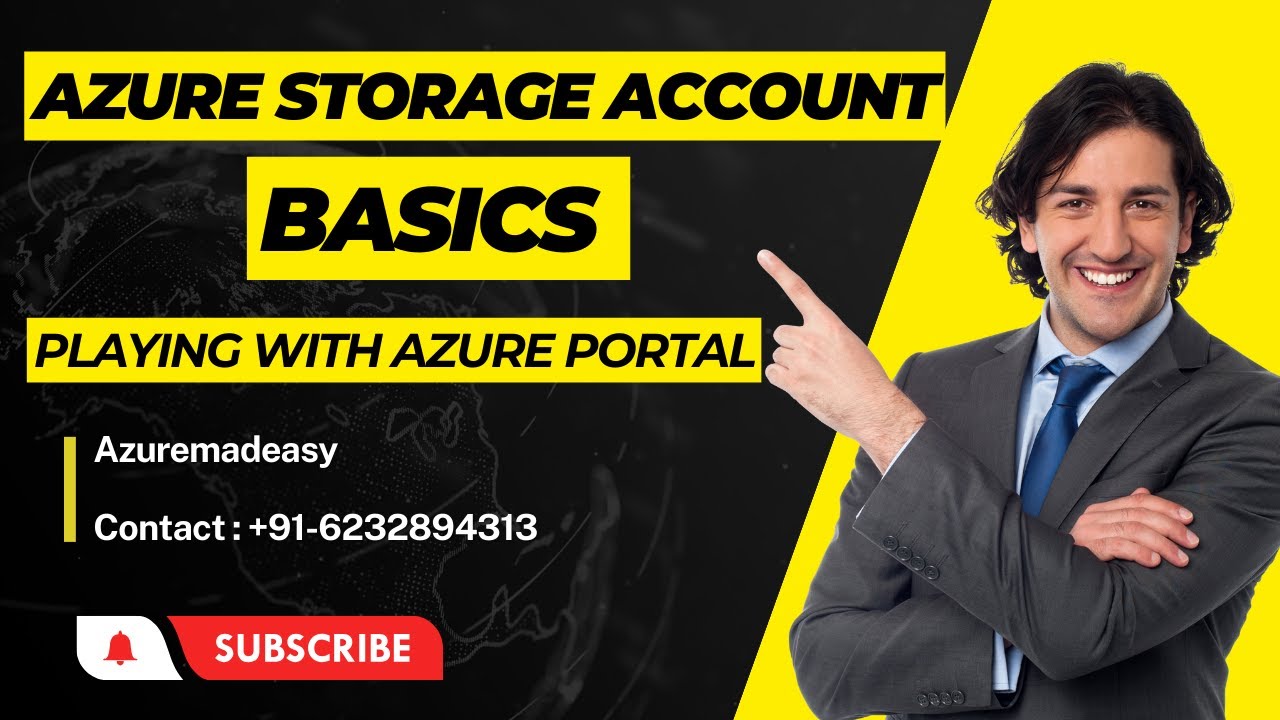 Very Simple Explanation of Creating Azure Storage Account Using Azure ...