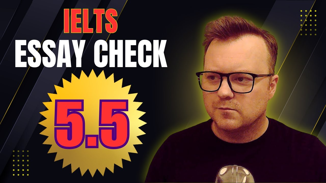 IELTS essay writing check - 5.5 - YouTube