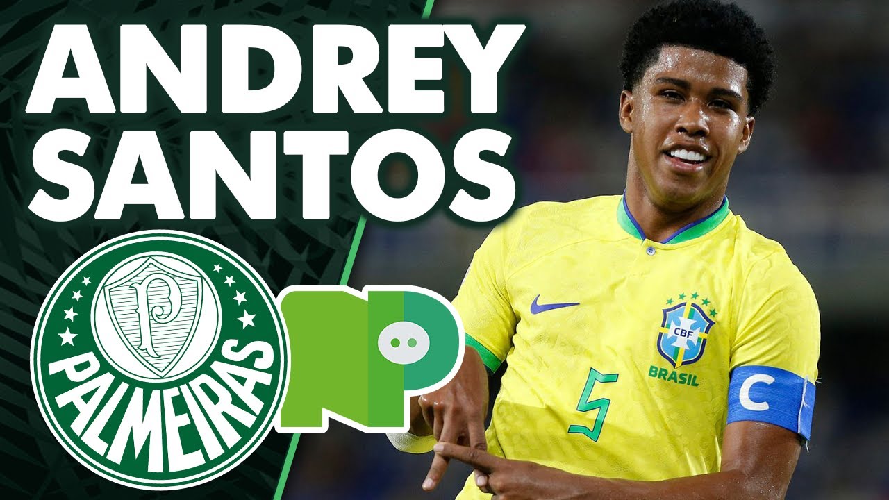 ANDREY SANTOS | NOVO ALVO PARA REFORÇAR O PALMEIRAS - YouTube