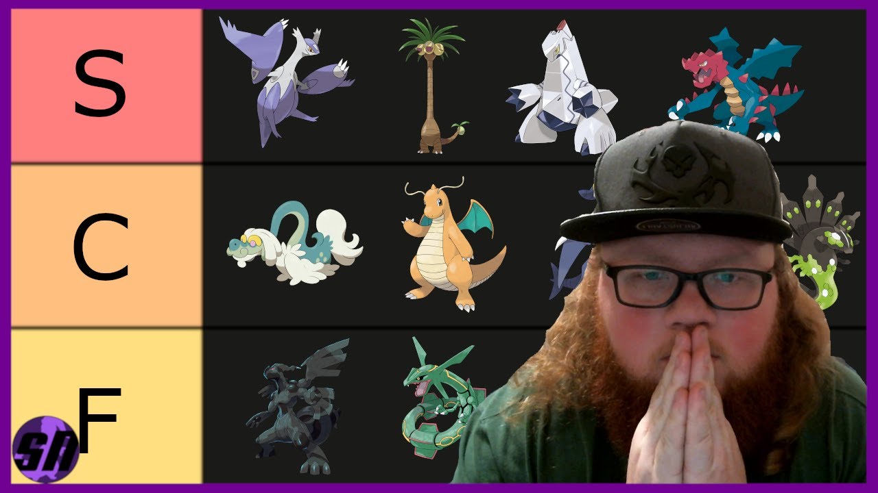 The Most Accurate Dragon Type Pokémon Tier List - YouTube