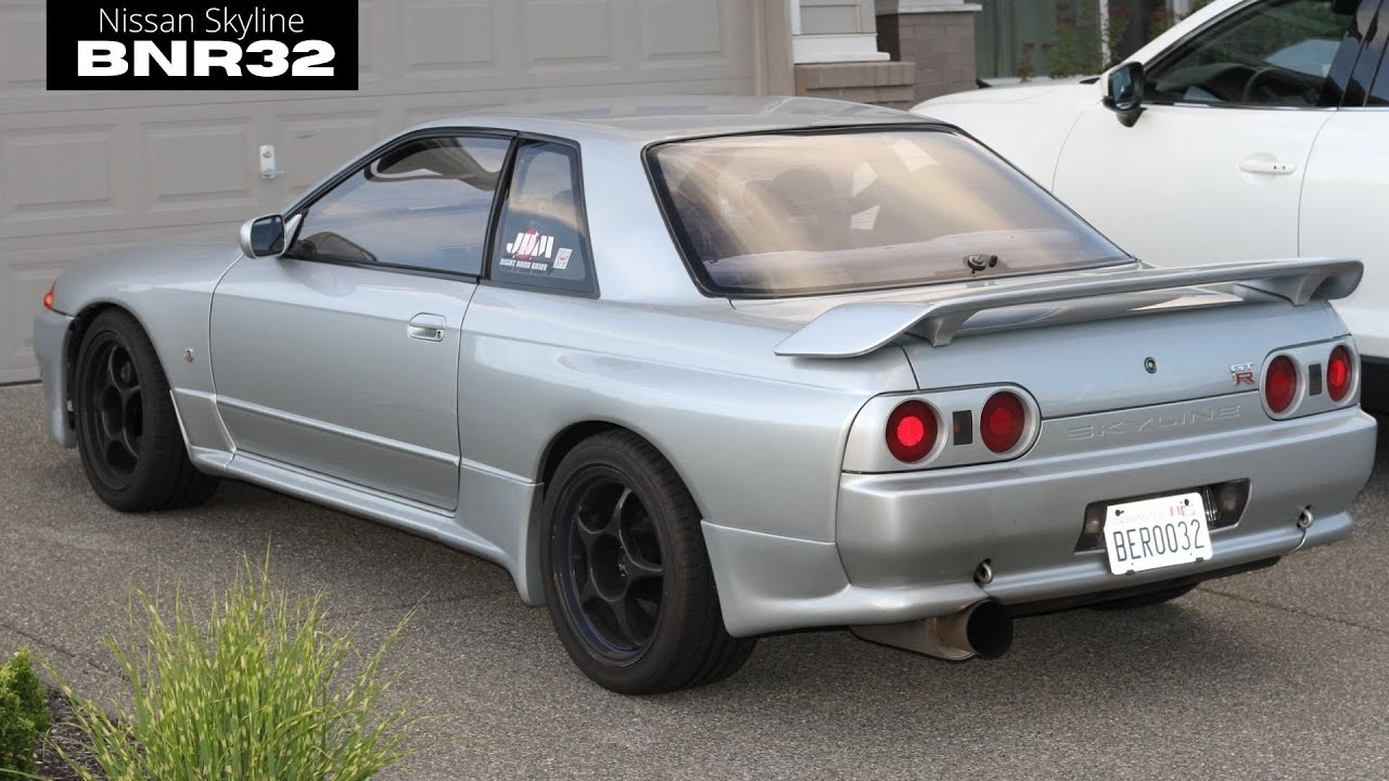 R32 Skyline GTR turning up the boost with new twin turbos - YouTube