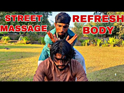 ASMR || BEST REFRESHING MASSAGE YOU EVER SEE || REFRESHING MASSAGE ...