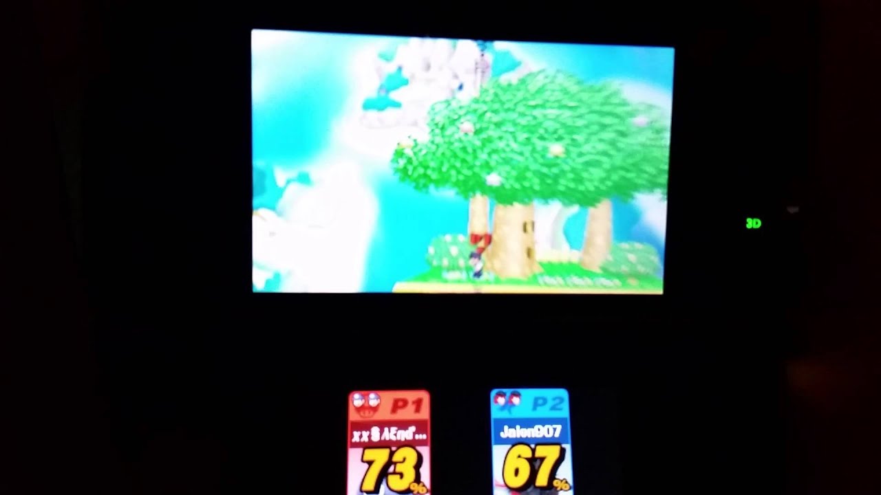 Super Smash Bros 4 Mario Vs Ryu - YouTube