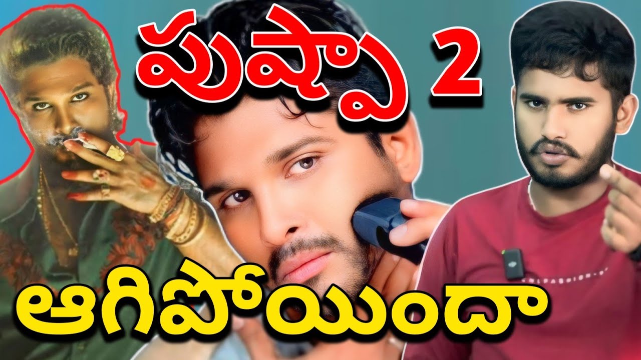 Why Allu Arjun Trimmed Beard | Pushpa 2 The Rule Movie Shooting Stopped ...