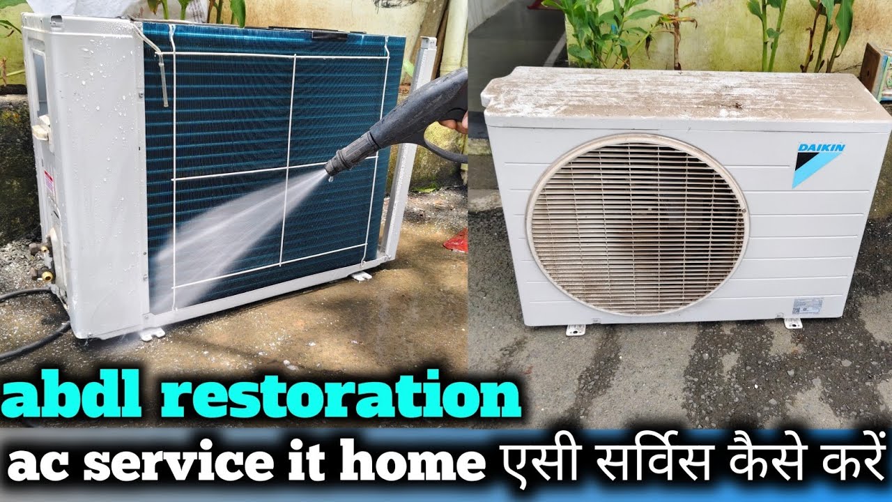 Full AC Jet Wash: Home Service Done Right - YouTube