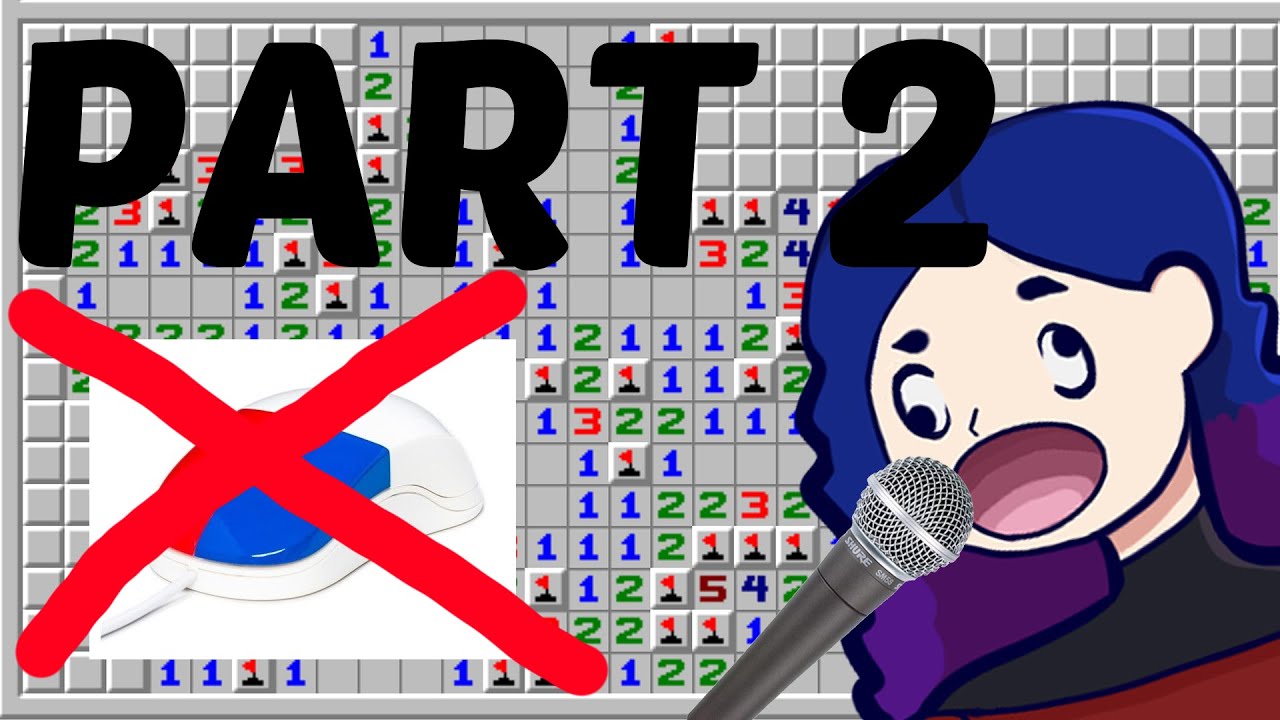 Can you beat Minesweeper, using ONLY your voice? (Part 2) - YouTube