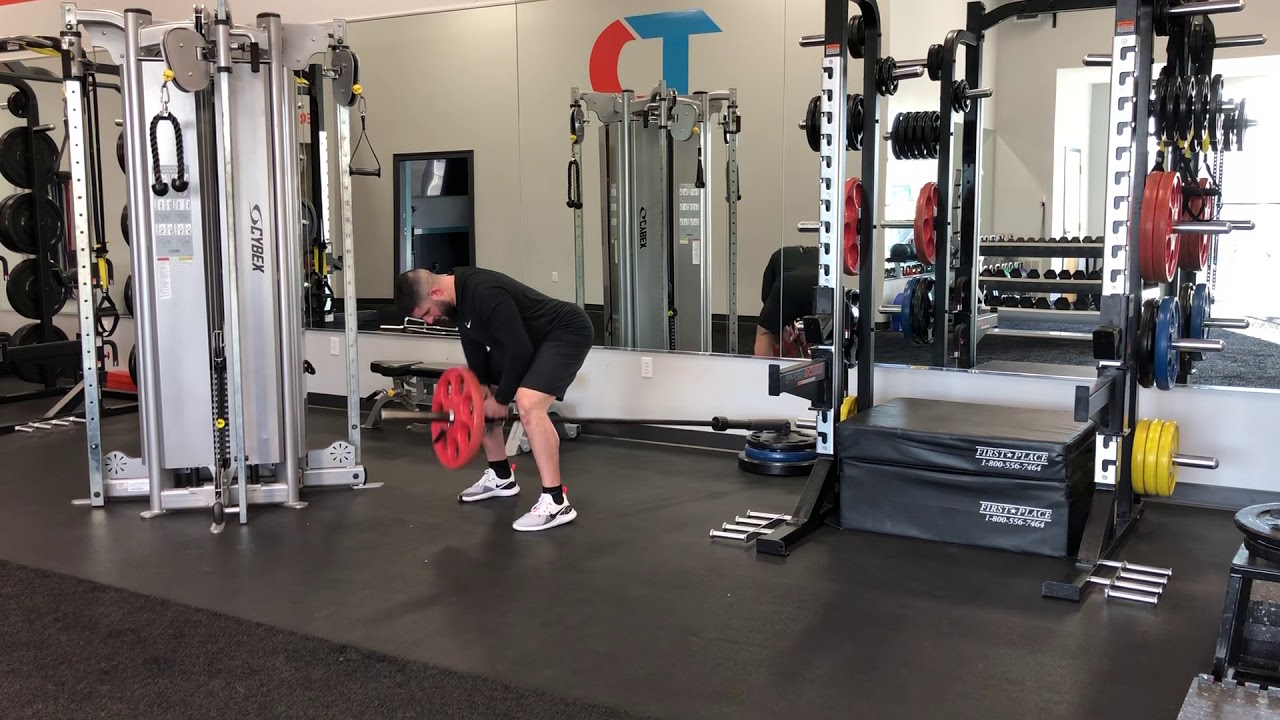 Matthew Ibrahim | Landmine Bent-Over Close-Grip Row - YouTube