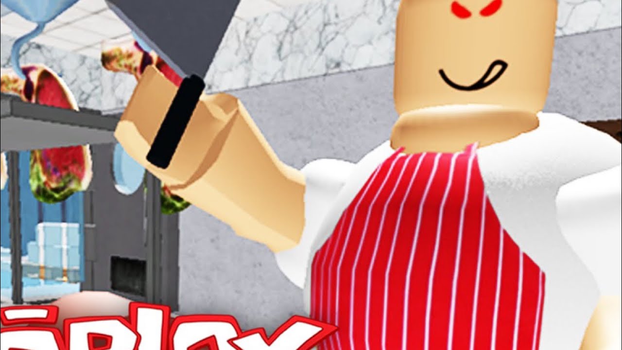 Playing “Escape the butcher shop” obby in Roblox! - YouTube